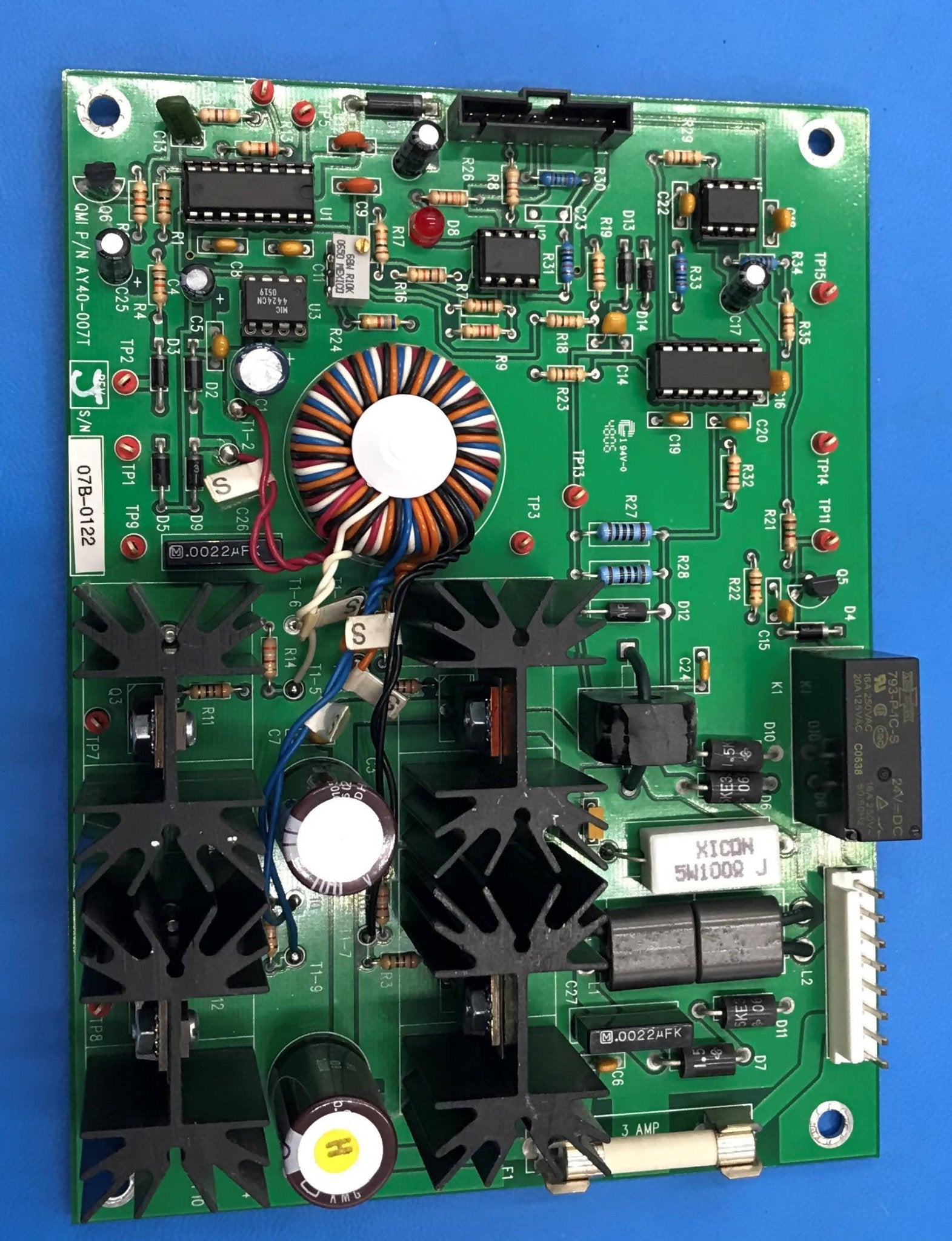 Filament Control Board ( AY40-007T/PC40-007T Rev J ) Quantum
