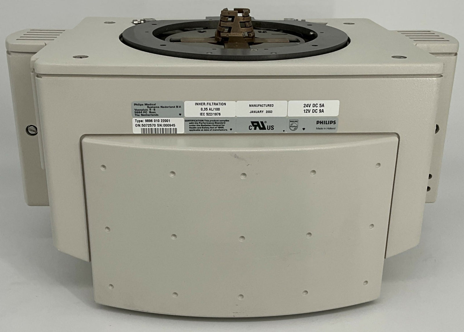 NICOL COLLIMATOR (9896 010 22001/989601022001) PHILIPS